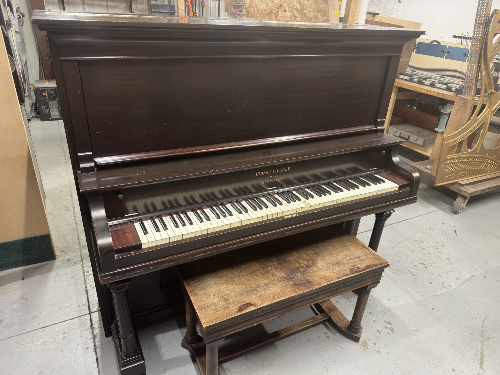 RESTORATION & REBUILDING - Bruce Piano