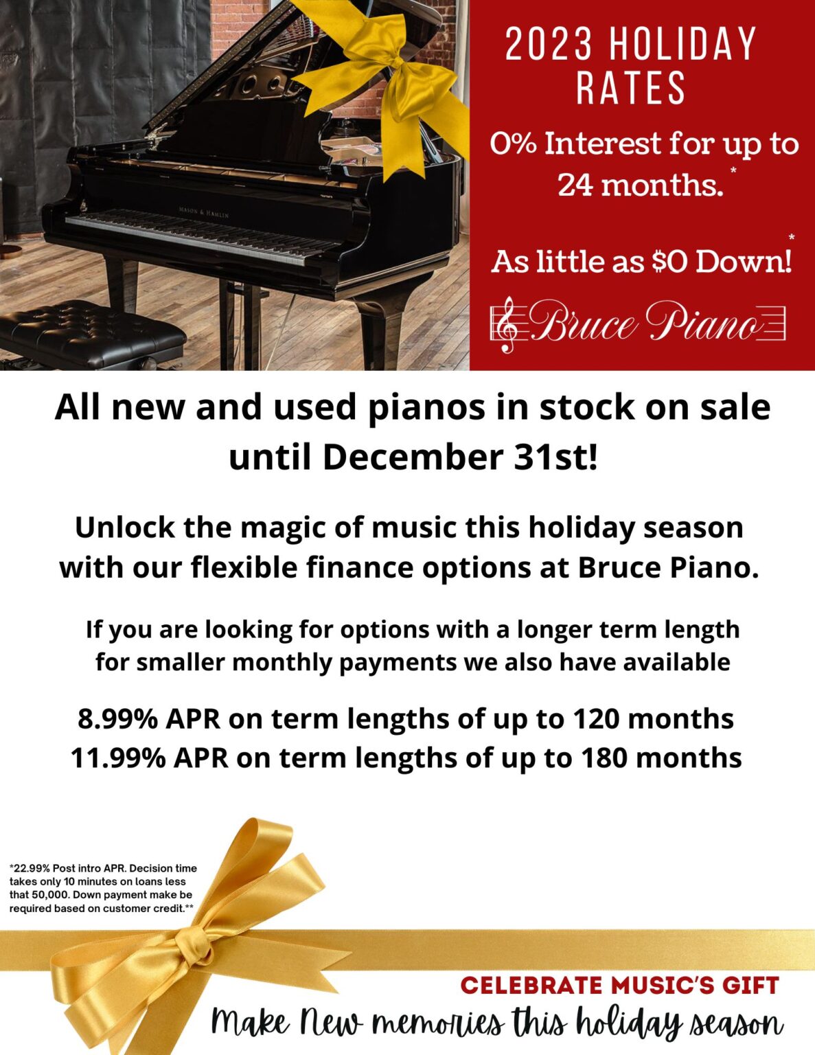 Pianos - Bruce Piano